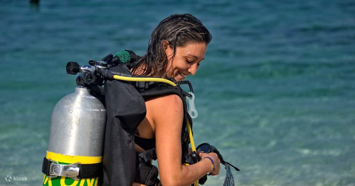 成為棉蘭老島 Padi 度假村的 Padi 高能量空氣潛水員 Klook 客路
